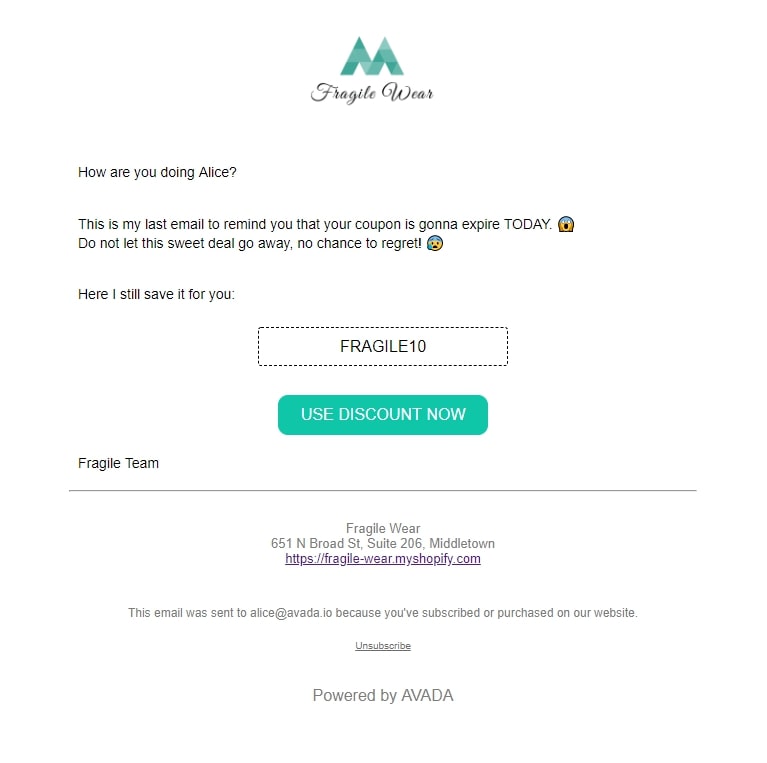 Welcome Email Templates - Copy & Paste - Avada